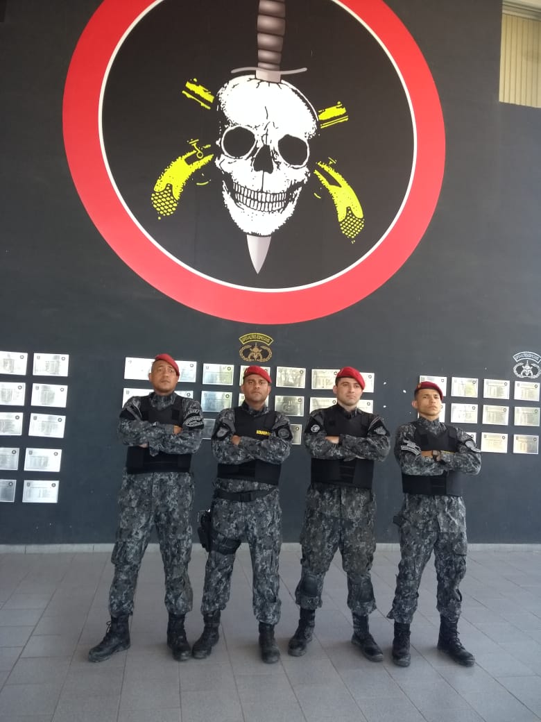 Policiais do CPCães realizam visita técnica ao Bope do Rio de Janeiro ...