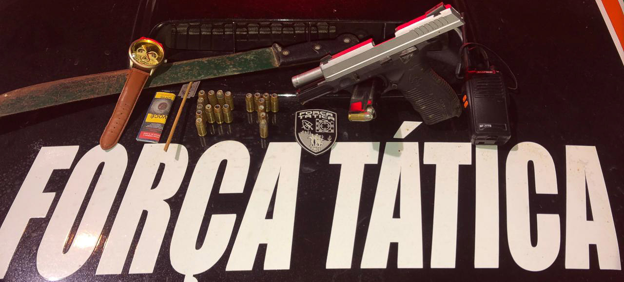 Força Tática da PMCE captura três suspeitos armados em ações na Caucaia ...