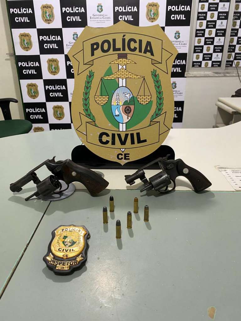 Homem é Preso E Duas Armas De Fogo São Apreendidas Após Ação Da Polícia