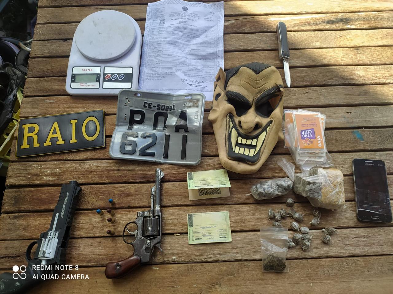 Cpraio Da Pmce Apreende Arma De Fogo Simulacro E Droga Em Sobral