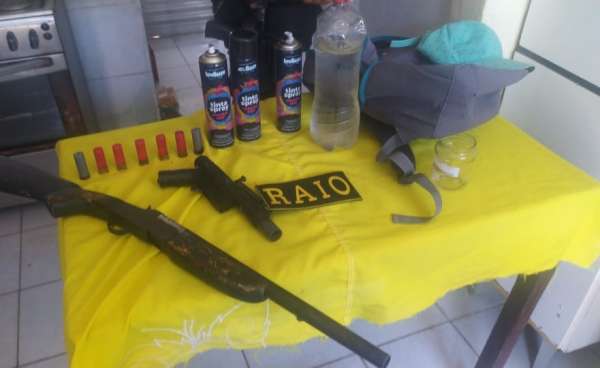 Pmce Intensifica Ações Em Horizonte E Captura Trio Com Armas De Fogo