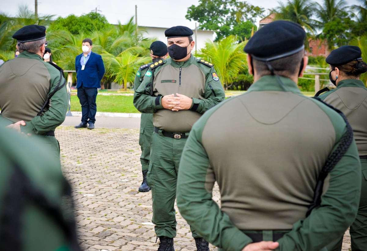 Aesp promove solenidade militar alusiva à estreia do novo uniforme da ...