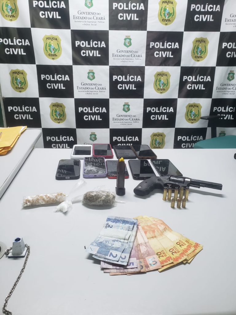 Polícias Civil E Militar Realizam Operação E Capturam Dupla Com Drogas