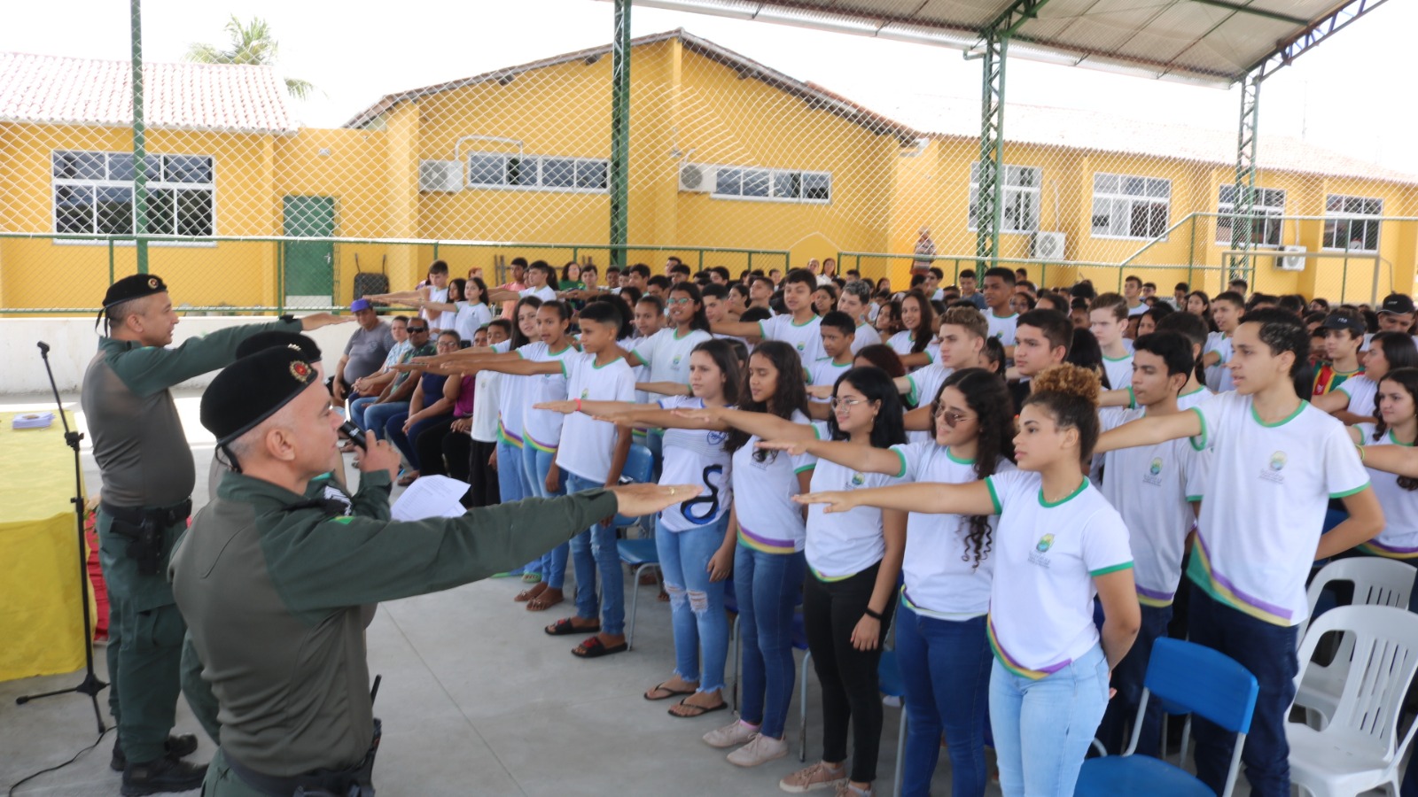 PMCE realiza formatura de alunos do Proerd em Solonópole - Secretaria ...