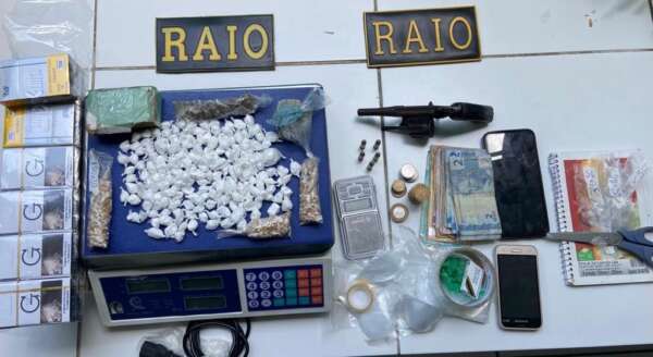 Pmce Realiza Prisão Por Tráfico De Drogas E Posse Irregular De Arma De