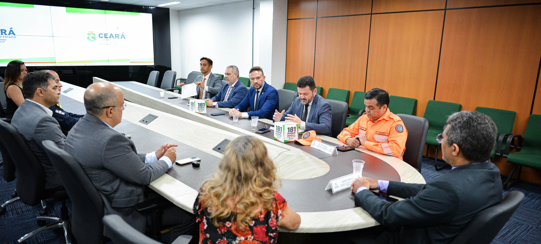 Presidente e representantes do Consesp se reúnem para debater ...